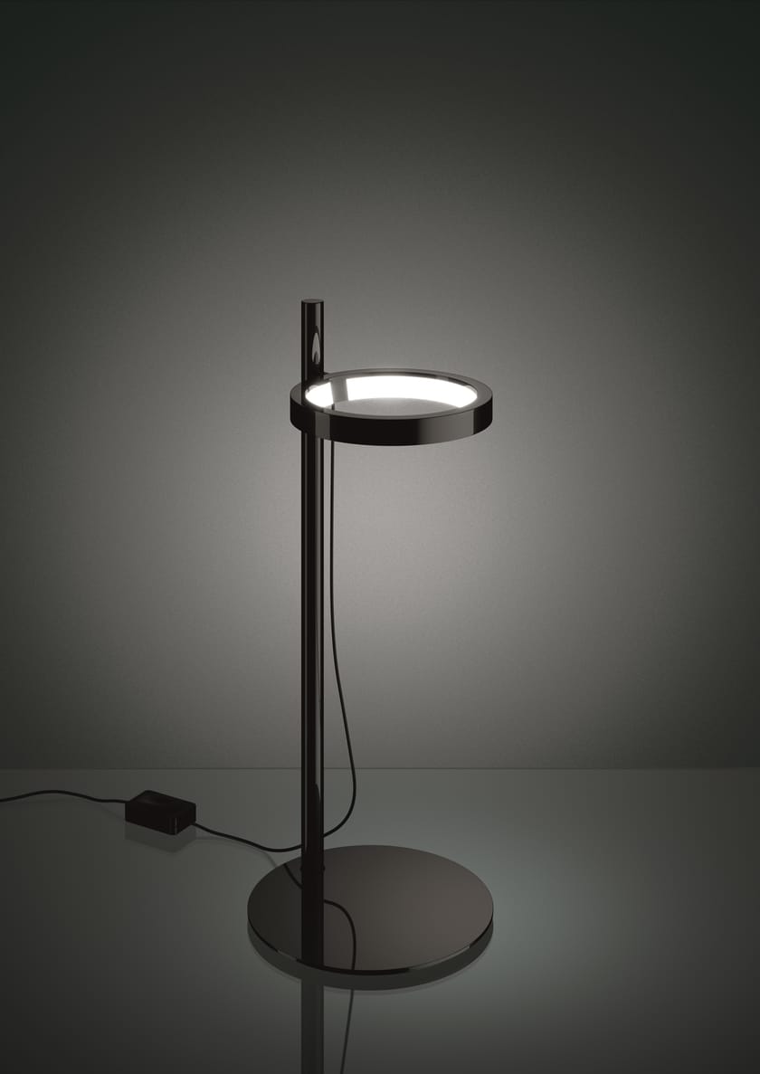 Steel table lamp IPPARCO By Artemide design Neil Poulton
