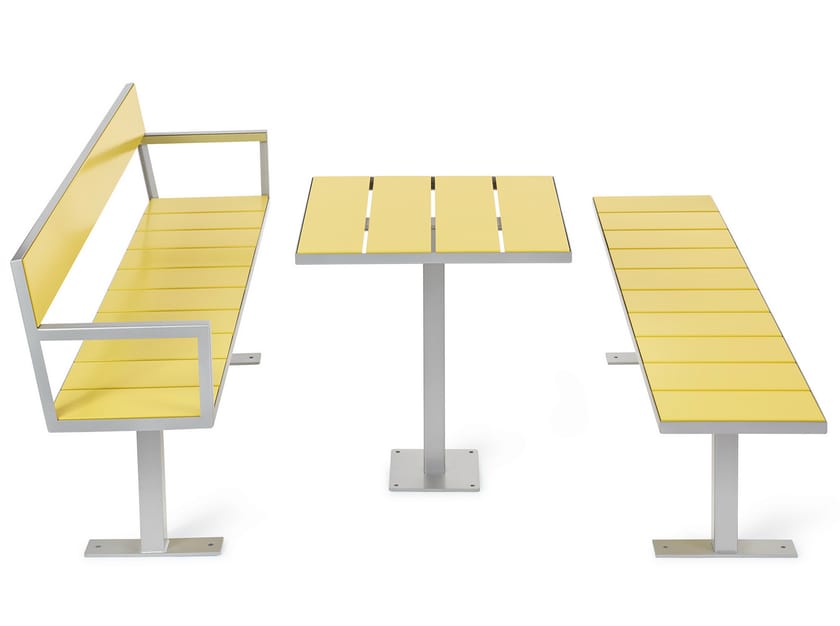 SIDEWALK | Bench By Nola Industrier design Andreas Sture