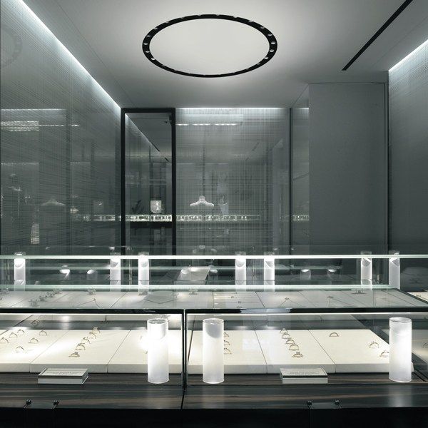 Linear lighting profile for LED modules CIRCLE OF LIGHT By Flos