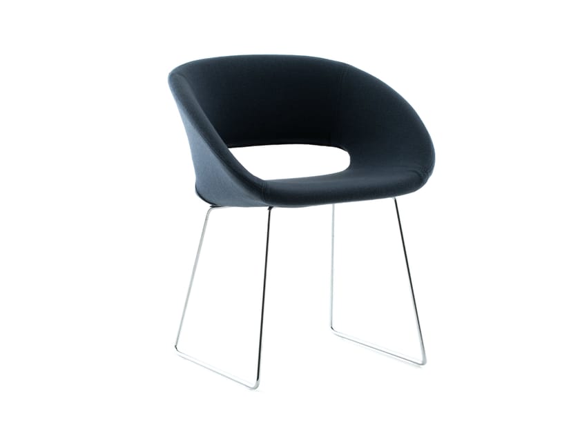CONCH | Sled base chair By Porro design Decoma Design