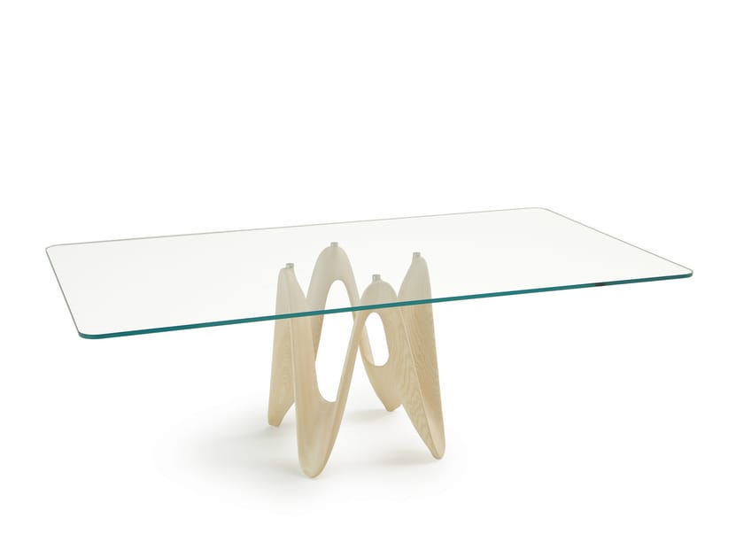 LAMBDA | Dining table By Sovet italia design Gianluigi Landoni