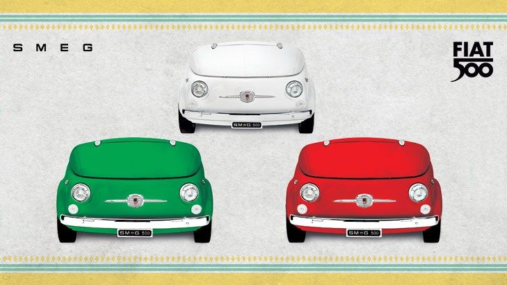 Frigorífico Classe A + SMEG500R By Smeg