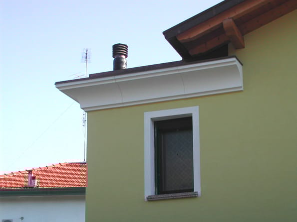 Corniche de couronnement en EPS ISIDECOR By POLITOP