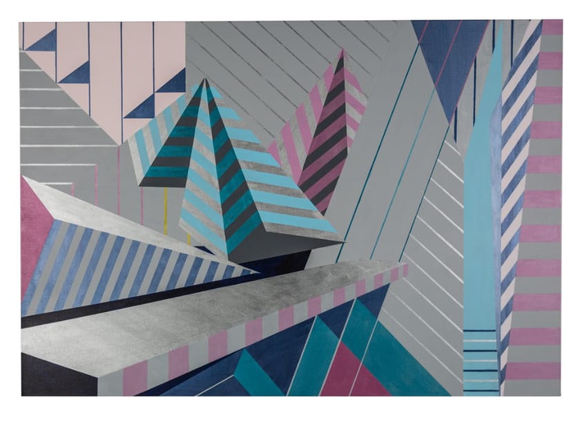 PROGRESSIVE Acrylic painting on canvas By Carpets CC by Cecilia Setterdahl