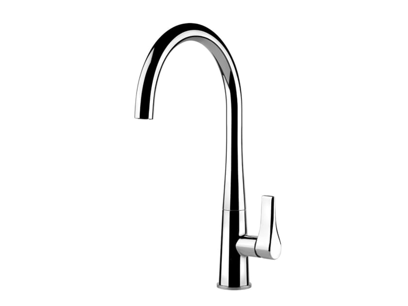 PROTON Single handle countertop brass kitchen mixer tap By Gessi