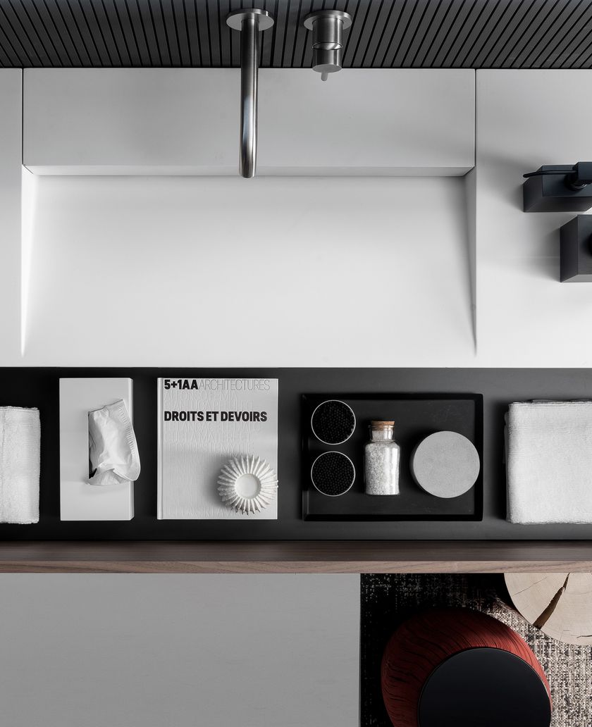 PURE | Mobile lavabo in legno Collezione Pure By FALPER design Metrica