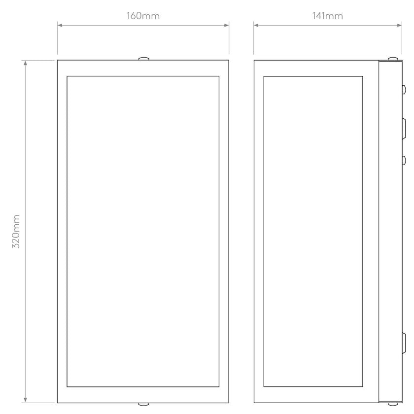 PUZZLE LED outdoor wall lamp By Astro Lighting