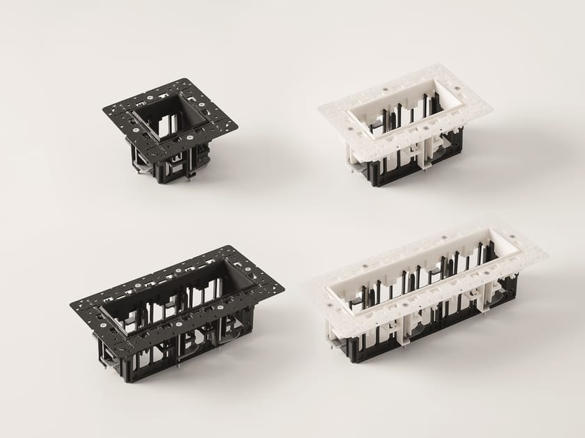 QBINI TRIMLESS Trimless frames for spotlights By Modular Lighting Instruments | design Florent ...