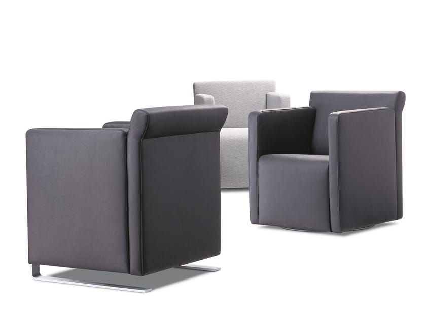 Upholstered armchair with armrests QUANT | Armchair Quant Collection By COR
