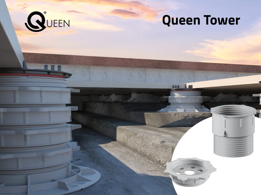 Pavimento elevado QUEEN TOWER Coleção Queen By DPS SOLVING