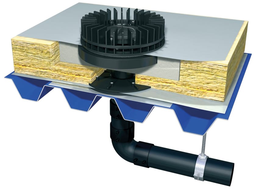 QUICKSTREAM Ricettore di scarico tetto By WAVIN ITALIA
