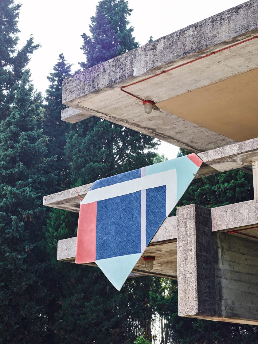 ROQUEBRUNE Rug with geometric shapes By Carpet Edition | design Michela ...