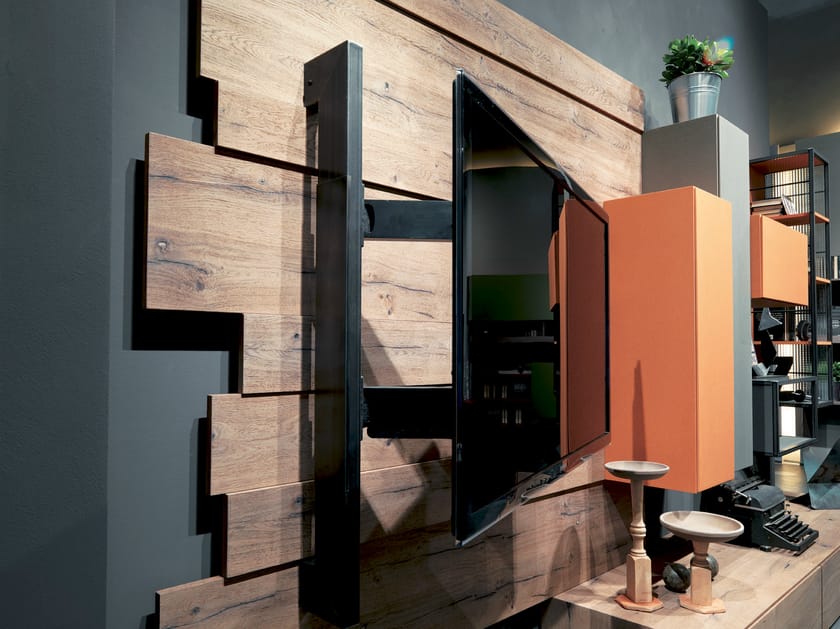 Parete attrezzata modulare REBEL SYSTEM | Parete attrezzata Collezione ...