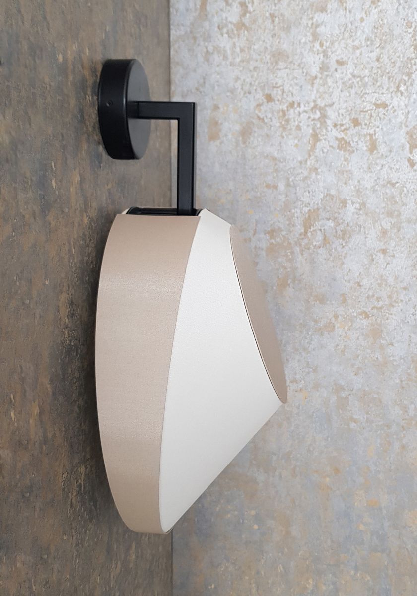 REEF DEMI | Wall light LED fabric wall light with fixed arm By ...