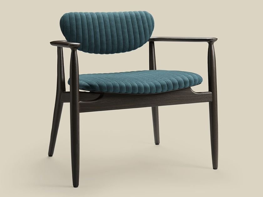 REGINA | Fabric easy chair Fabric easy chair with armrests By Borzalino ...