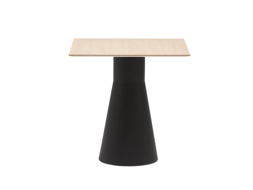 REVERSE BM4520 Polyethylene table base By Andreu World | design Piergiorgio Cazzaniga