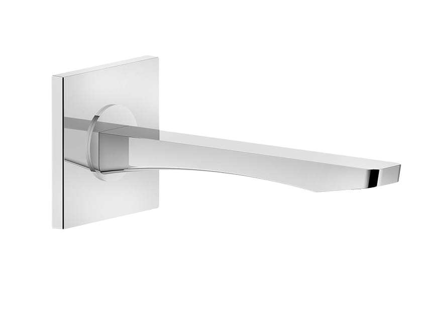 RILIEVO Brass spout with plate By Gessi | design HBA/Hirsch Bedner ...