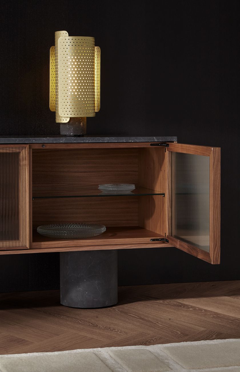 RIO | Walnut sideboard By Punt design Sebastian Herkner