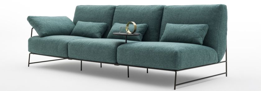 RITO | Fabric sofa By Désirée divani design Matteo Thun, Antonio Rodriguez