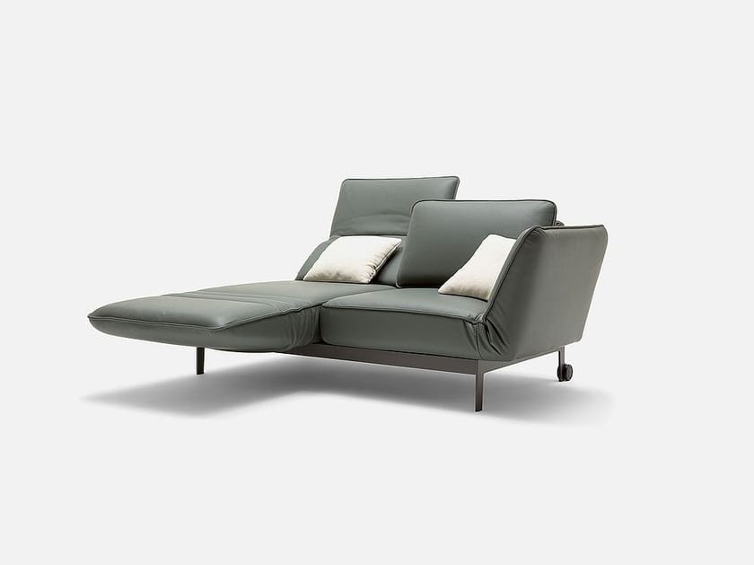 ROLF BENZ 386 MERA 3-Sitzer Sofa mit Récamiere By Rolf Benz | design ...