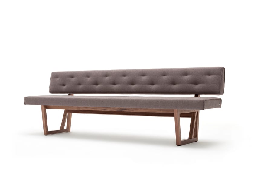 ROLF BENZ 624 | Fabric bench By Rolf Benz design BECK DESIGN