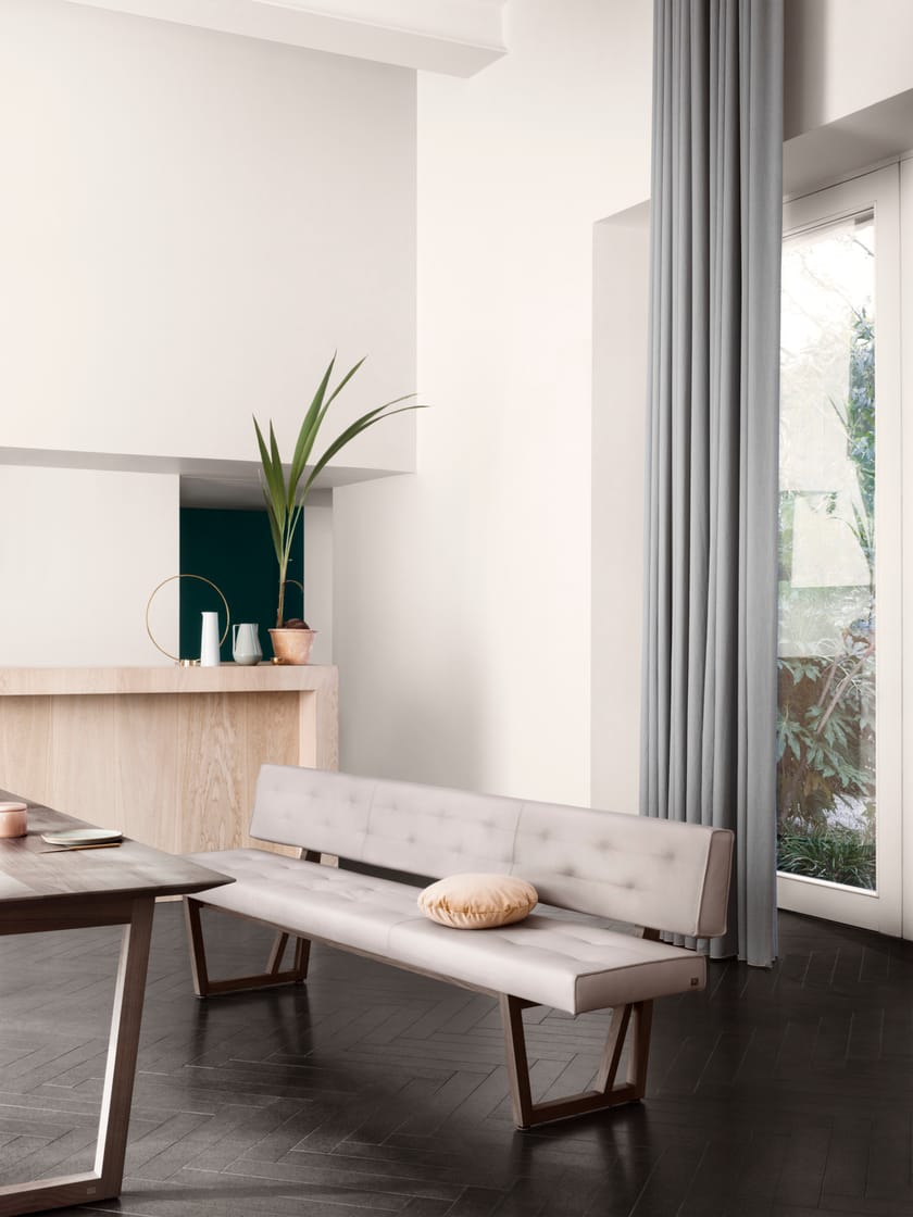 ROLF BENZ 624 | Fabric bench By Rolf Benz design BECK DESIGN