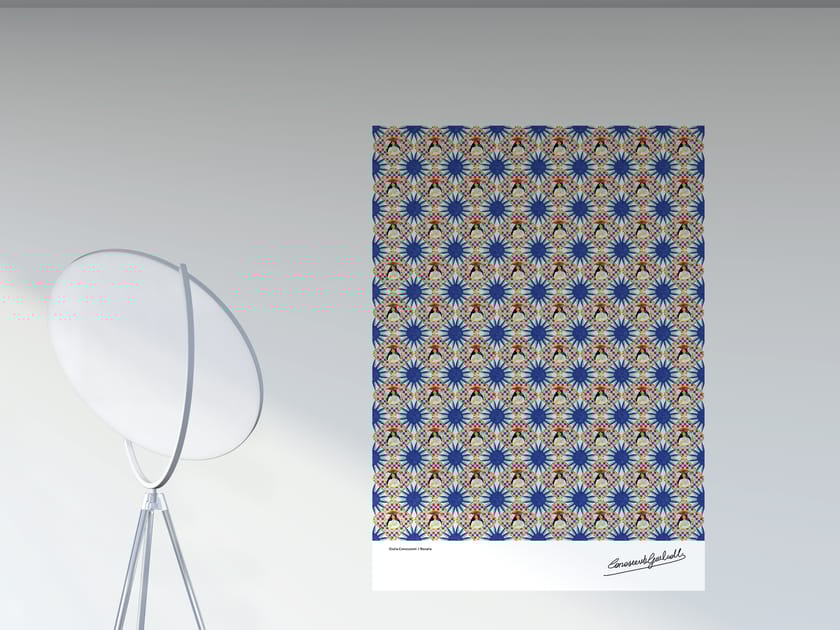 Artwork adesivo riposizionabile in pvc ROSALIA | Poster - PPPattern ...