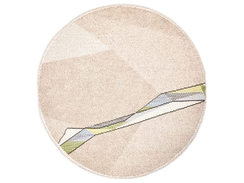 ARENARIA | Round rug By Mariantonia Urru design Paulina Herrera Letelier