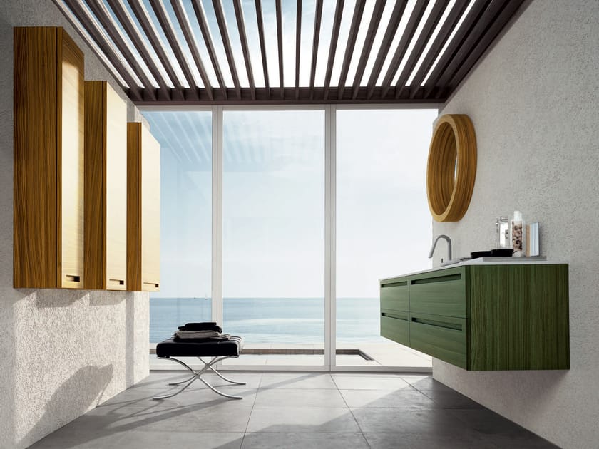 Sistema bagno componibile RUSH - COMPOSIZIONE 10 Collezione Rush By Arcom