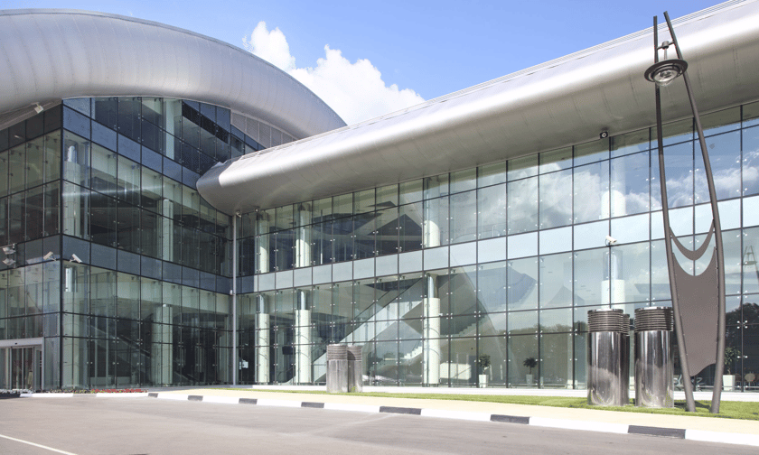 Stainless steel Anchorage system and profile for a facade SPIDER S3000 ...