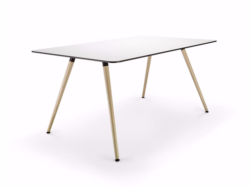 Rectangular HPL table SAM2 HPL Sam Collection By profim design ITO DESIGN