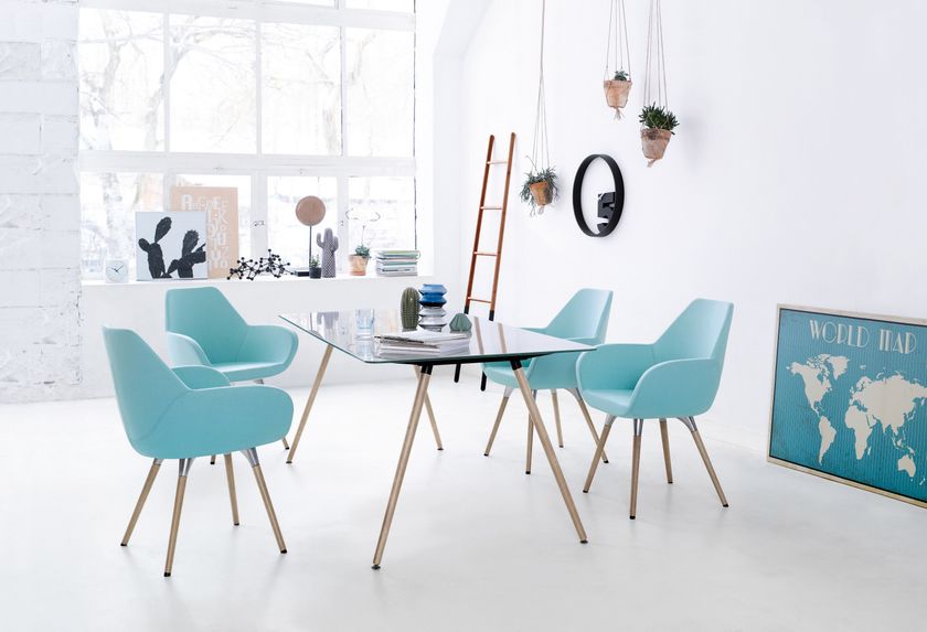 Rectangular HPL meeting table SAMC1 Sam Collection By profim design ITO ...