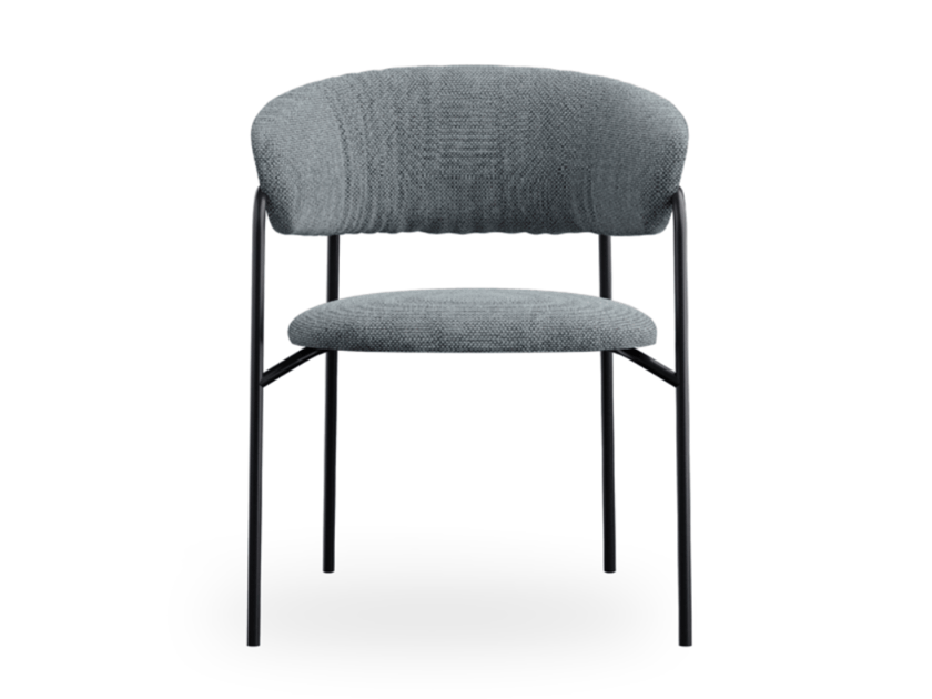 SAMURAI Upholstered fabric chair with armrests By ROSSIN | design ...