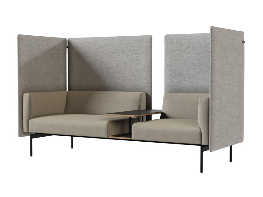SANS Sectional high-back fabric sofa By Intuit by Softrend | design ...