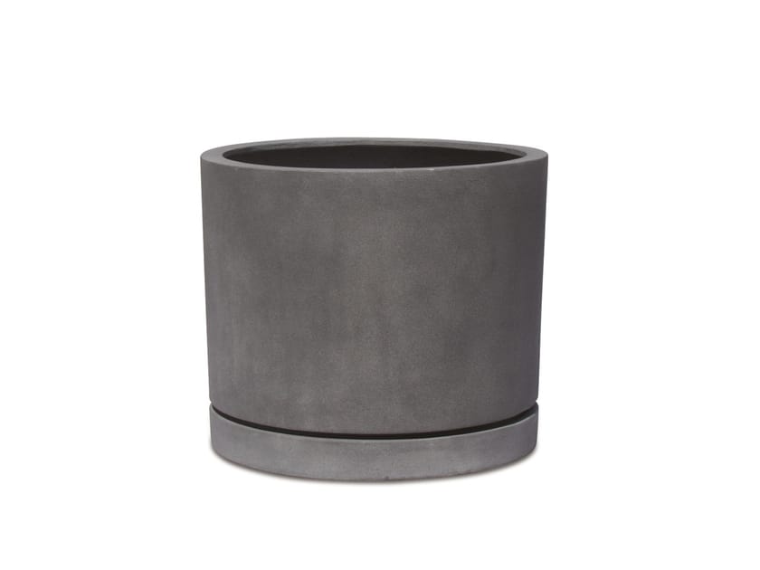 Fiber Clay garden pot BALTIMORA LEAD LITE Lead Lite Collection By ...