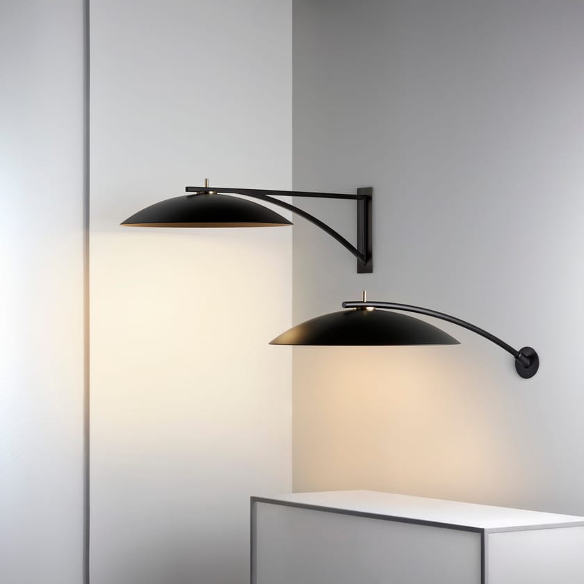 SAYA LED brass wall lamp By Rakumba