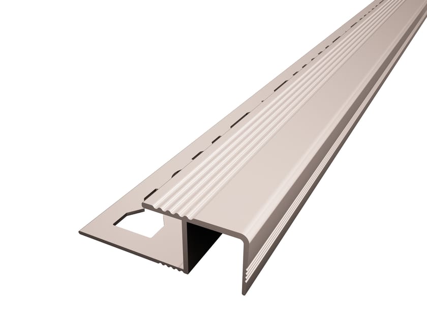 Aluminium Stair Tread for tiles SCALA-T By Mox Profile Systems