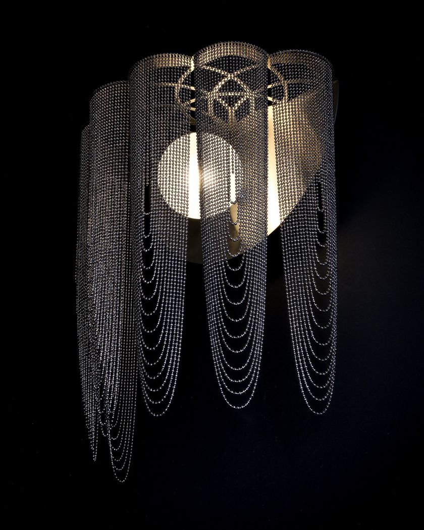 SCALLOPED LOOPED Wall light By Willowlamp | design Adam Hoets