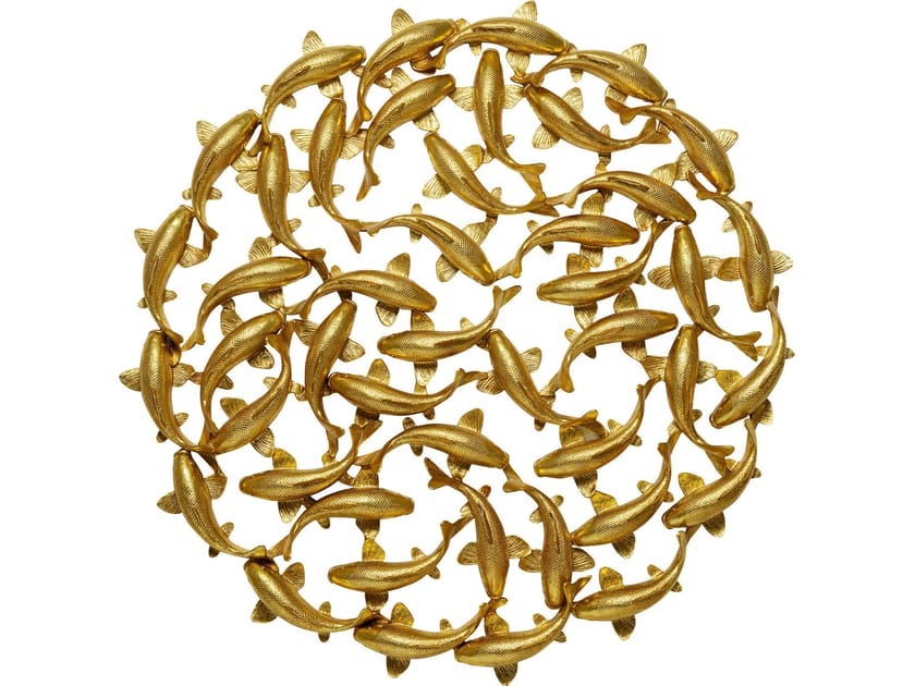 SCHOOL OF KOI GOLD Scultura By KARE Design