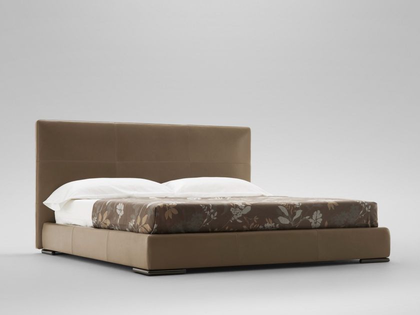 SCREEN Fabric bed with upholstered headboard By CAMERICH