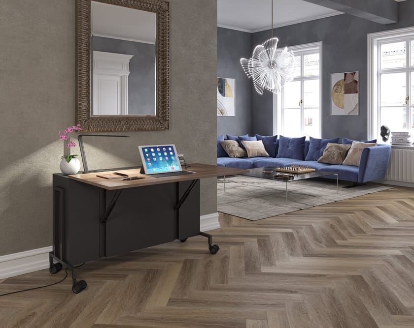 SCRIVANIA MOBILE SCRIVANIE Wooden writing desk By ESTEL GROUP