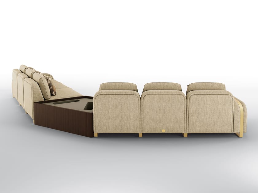 WAVE | Sectional sofa Wave Collection By BRUNO ZAMPA