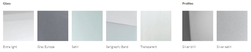 SEPARET ELITE | Walk in shower Corner glass and aluminium Walk in ...