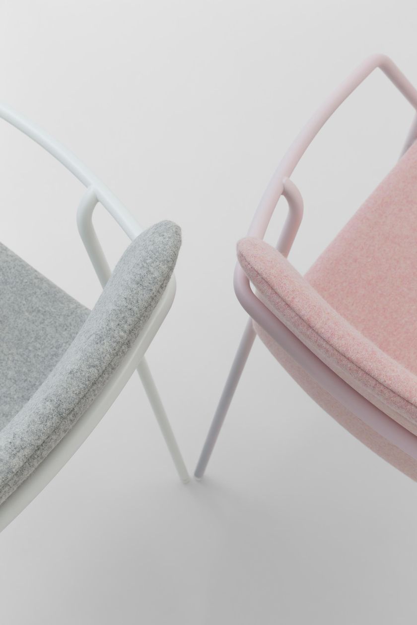 SEY | Sedia in tessuto Collezione Sey By Billiani design Emilio Nanni
