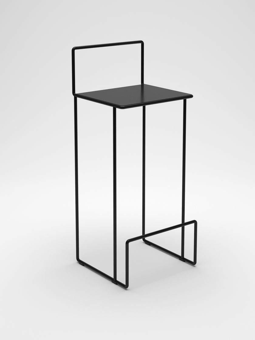 LINEA STOOL High iron stool By Pipedesign