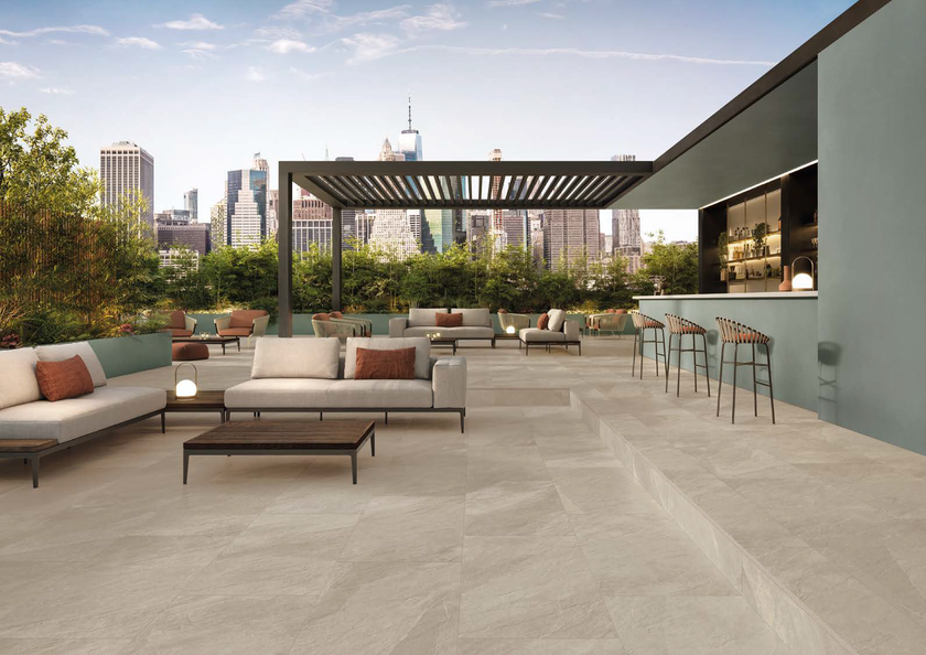 Wall/floor tiles with stone effect SHALE TAUPE Shale Collection By ...