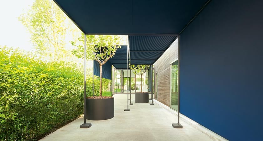 Stainless steel plant pot SHIELD By Paola Lenti design Bestetti ...