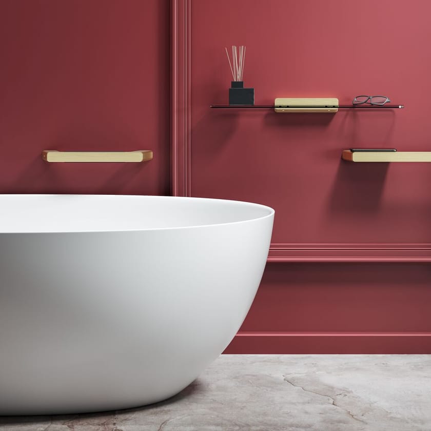 SHIFT GOLD | Grab bar By Geesa design VANBERLO