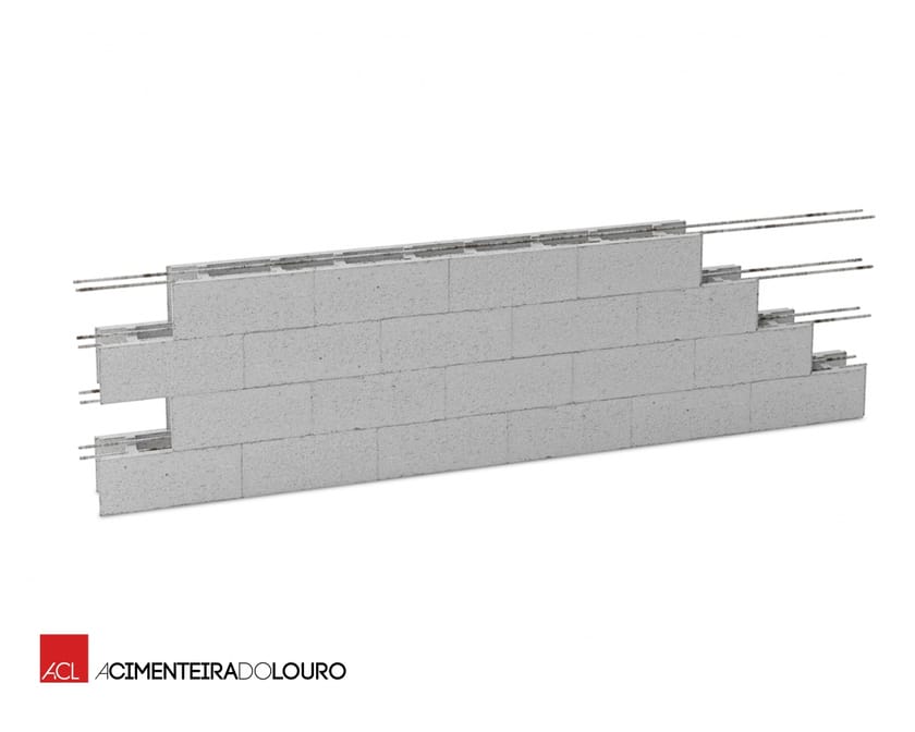 Blocco da muratura in cls SHUTTERING BLOCKS Collezione Blocchi da ...