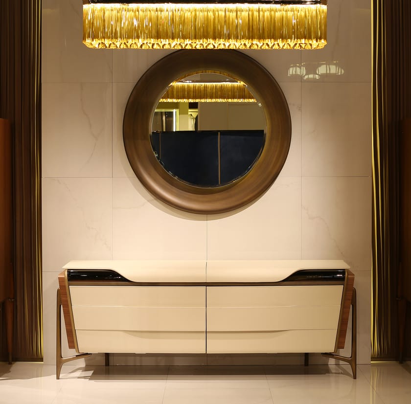 MELTING LIGHT Sideboard with doors By Turri